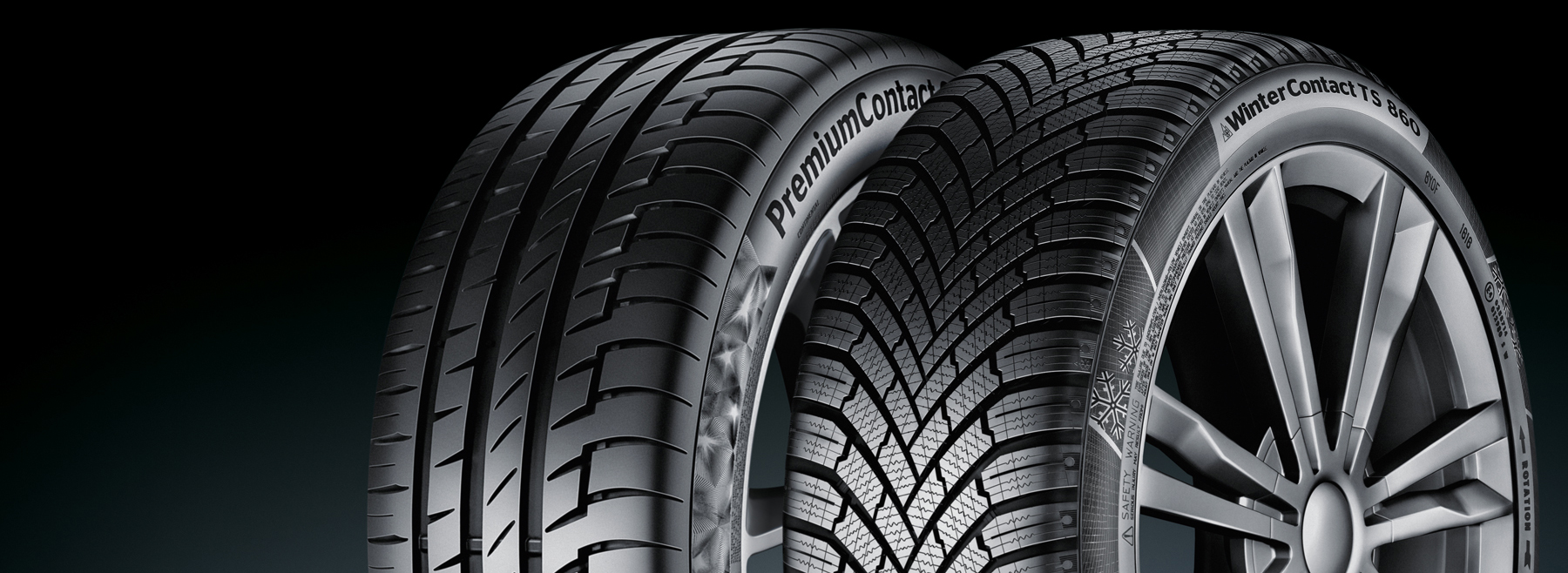 Mixing tires | Continental tires