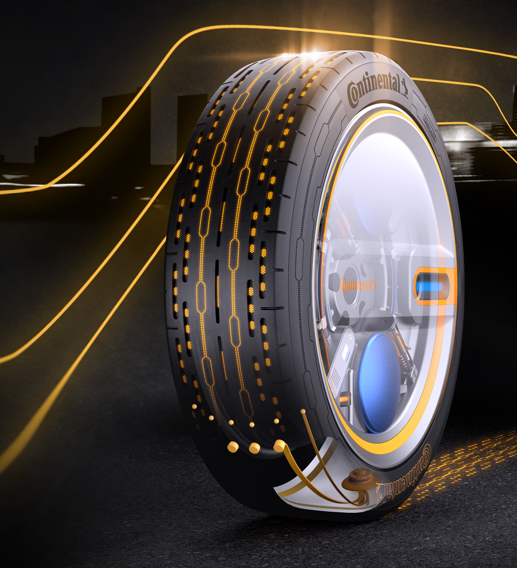 Intelligent Tyres for shared vehicles | Continental tyres