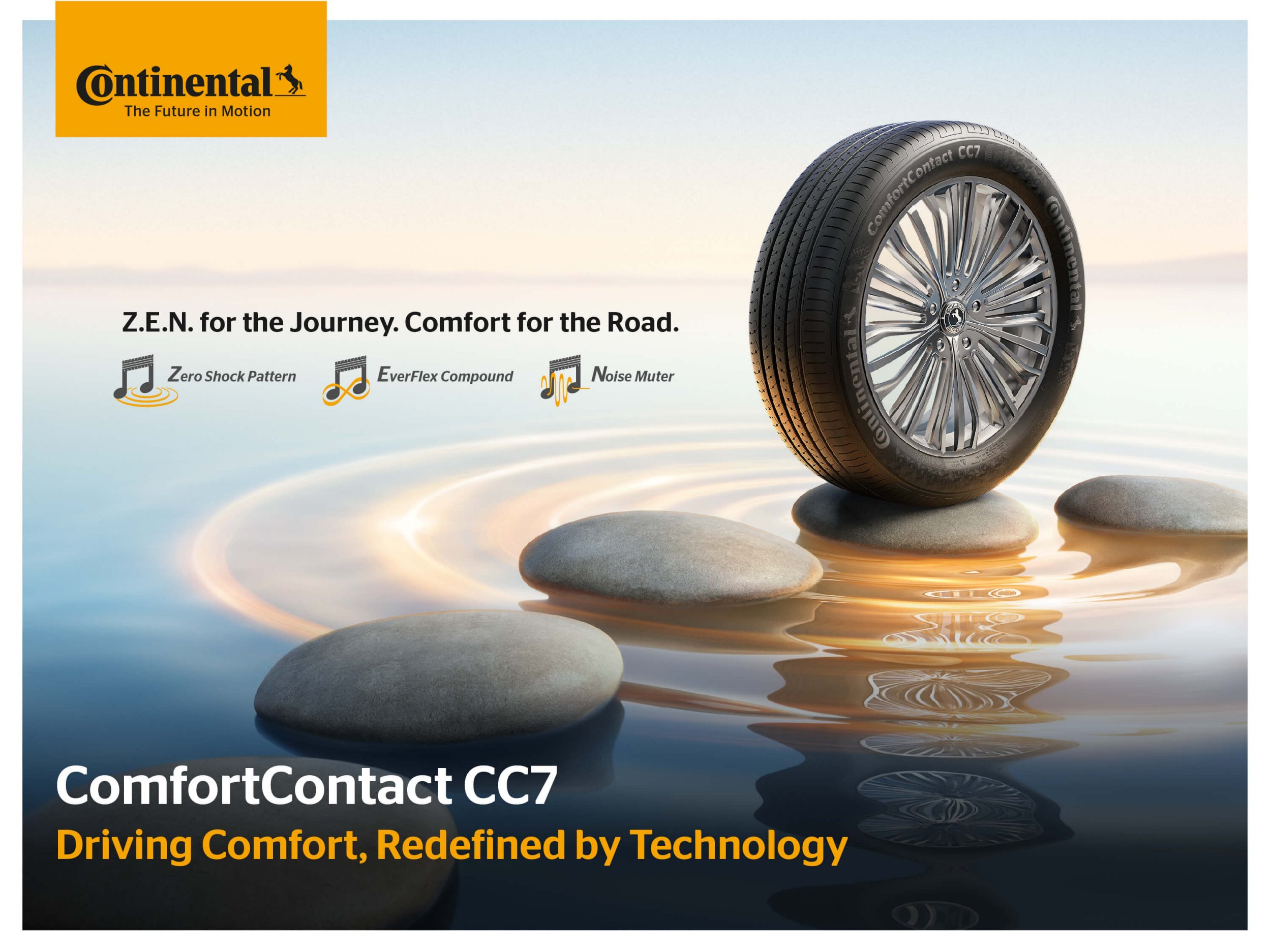 Introducing the New ComfortContact CC7 | Continental tires