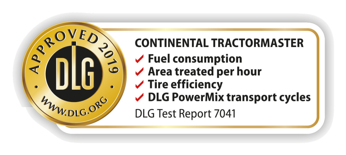 TractorMaster: DLG Test winner: Let our tires win in your field